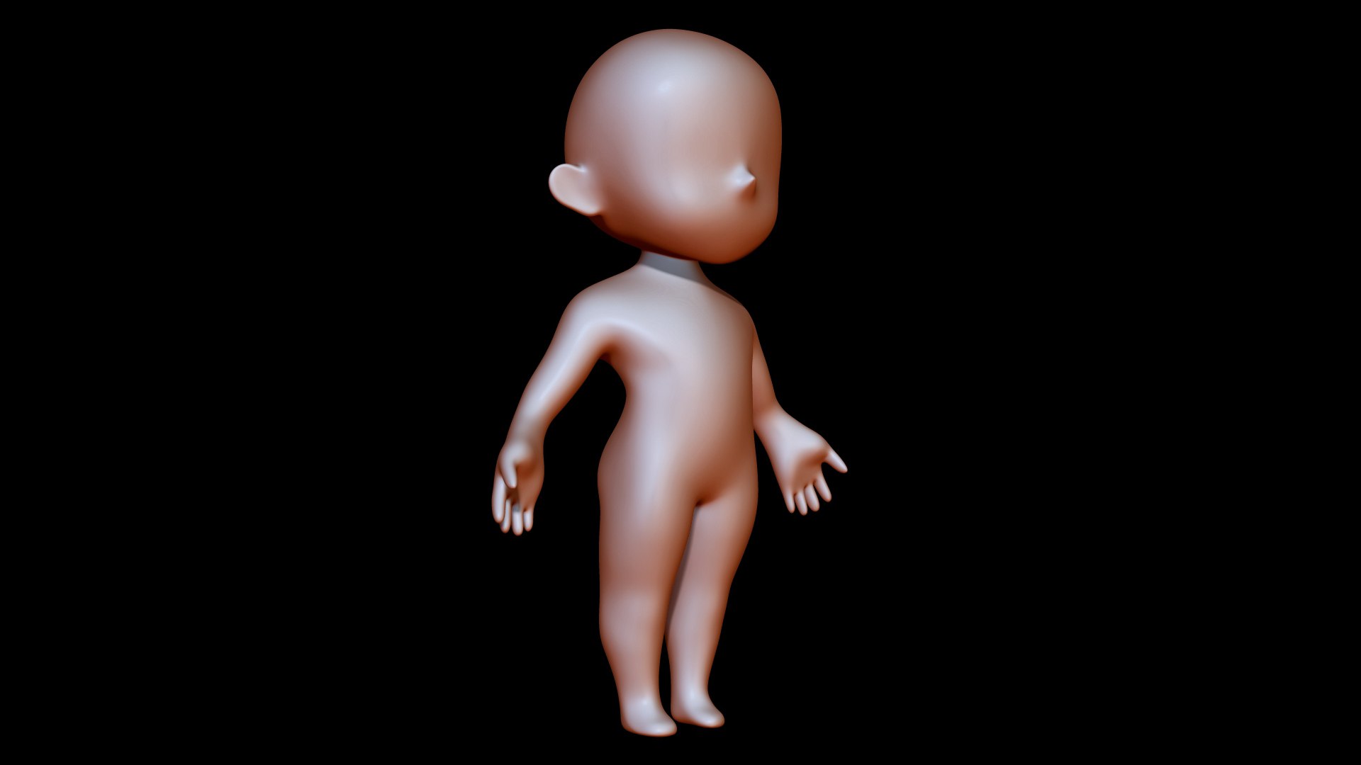 Child mesh 3D model - TurboSquid 1664371