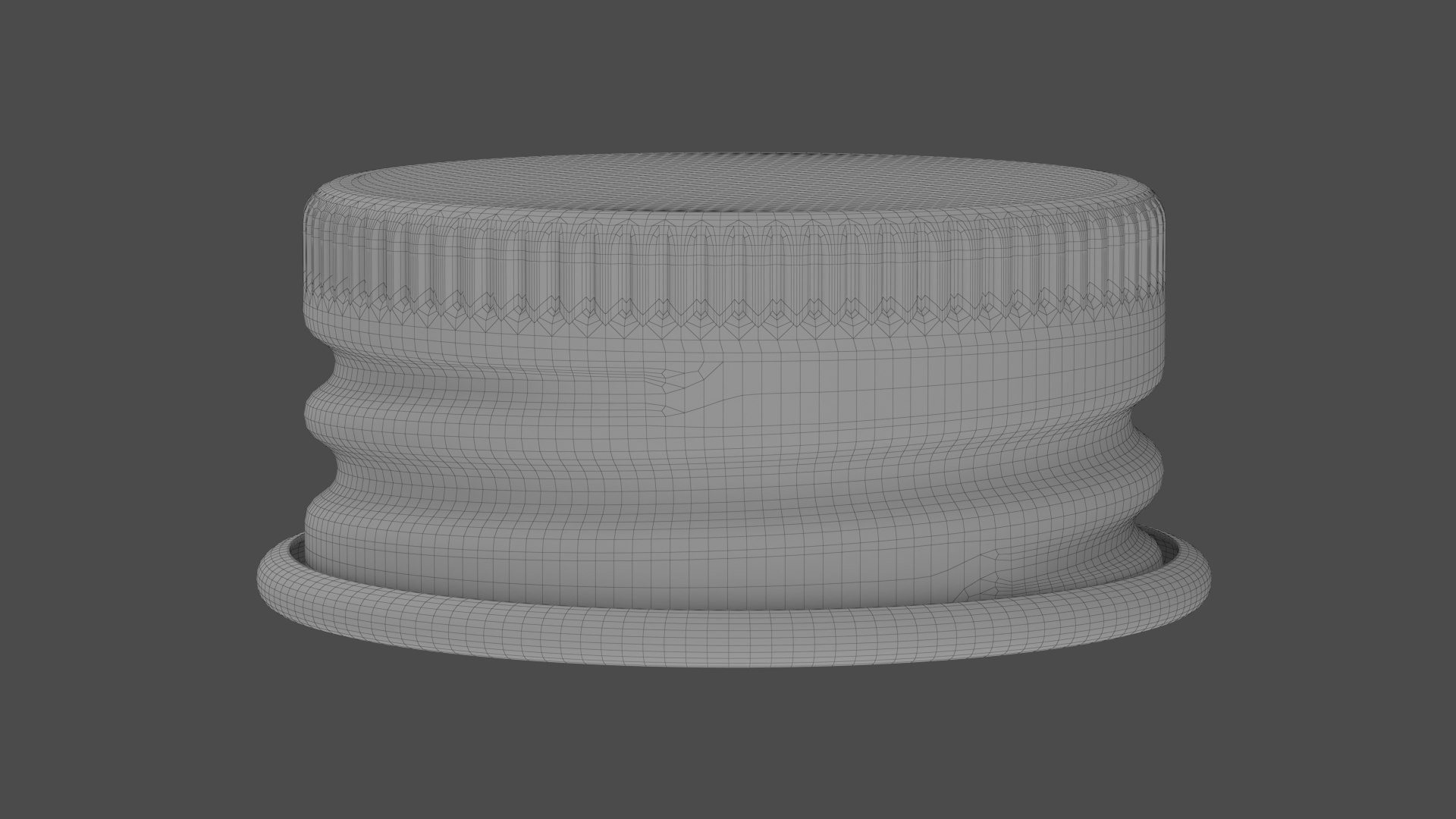 Set aluminium caps 3D model - TurboSquid 1517038