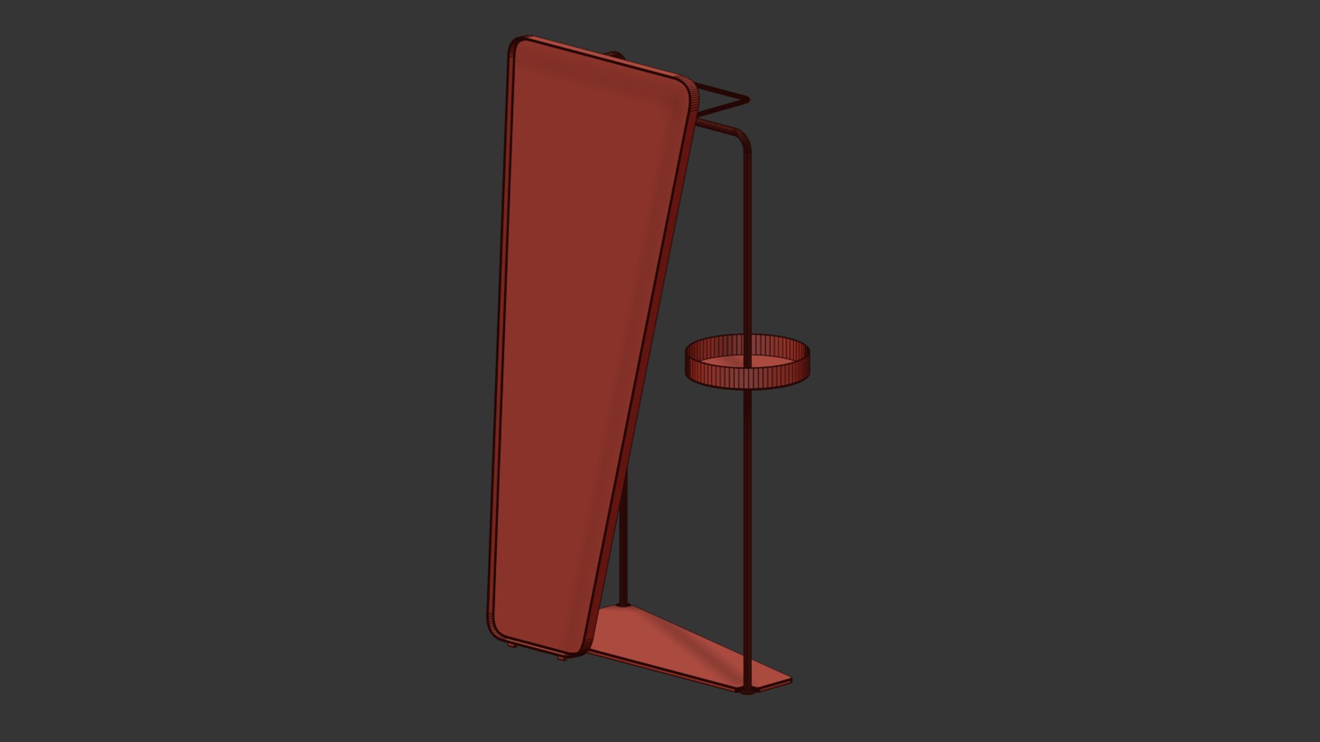 3D Camillo Bonaldo Mirror model - TurboSquid 2108830