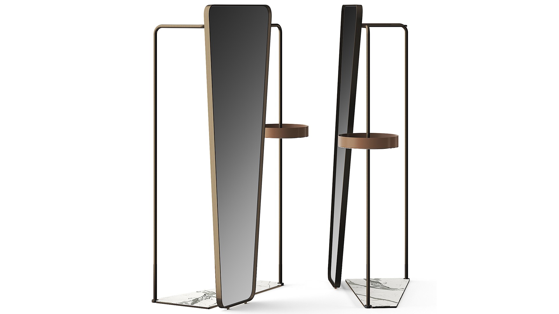 3D Camillo Bonaldo Mirror model - TurboSquid 2108830