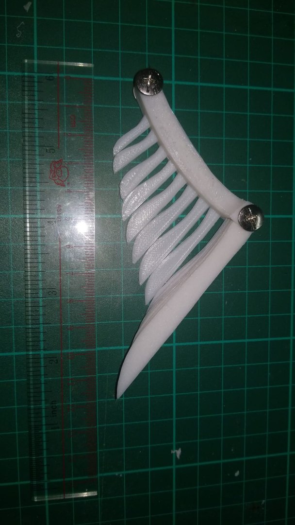 Mechanical Wings Print 3D - TurboSquid 1390133