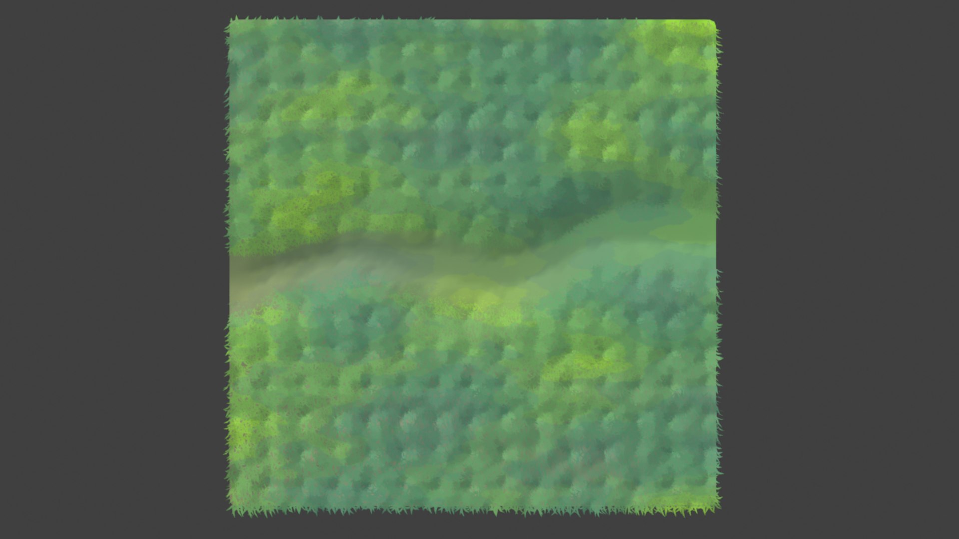 3D Model Anime Grass With Wind Animation Model For Games And Renders ...