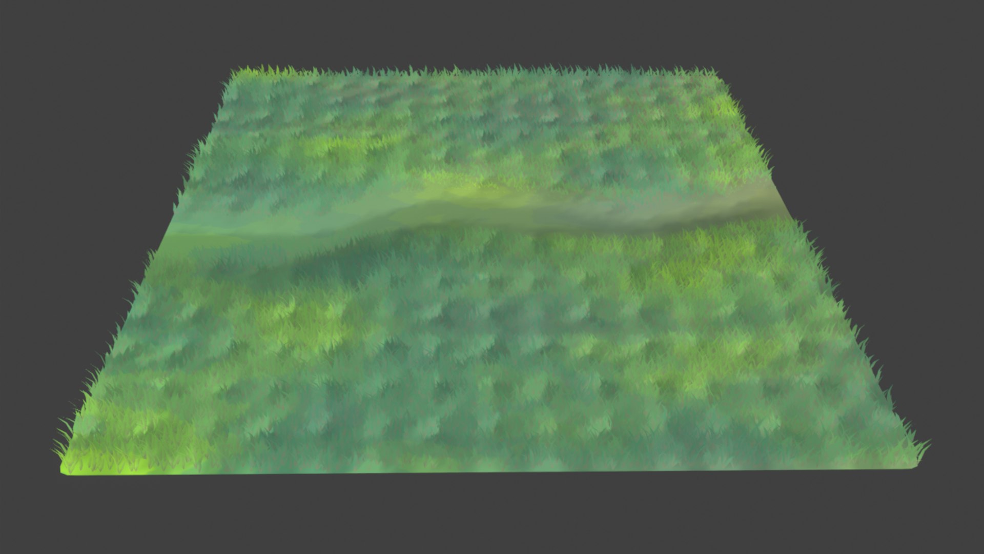 3D Model Anime Grass With Wind Animation Model For Games And Renders ...