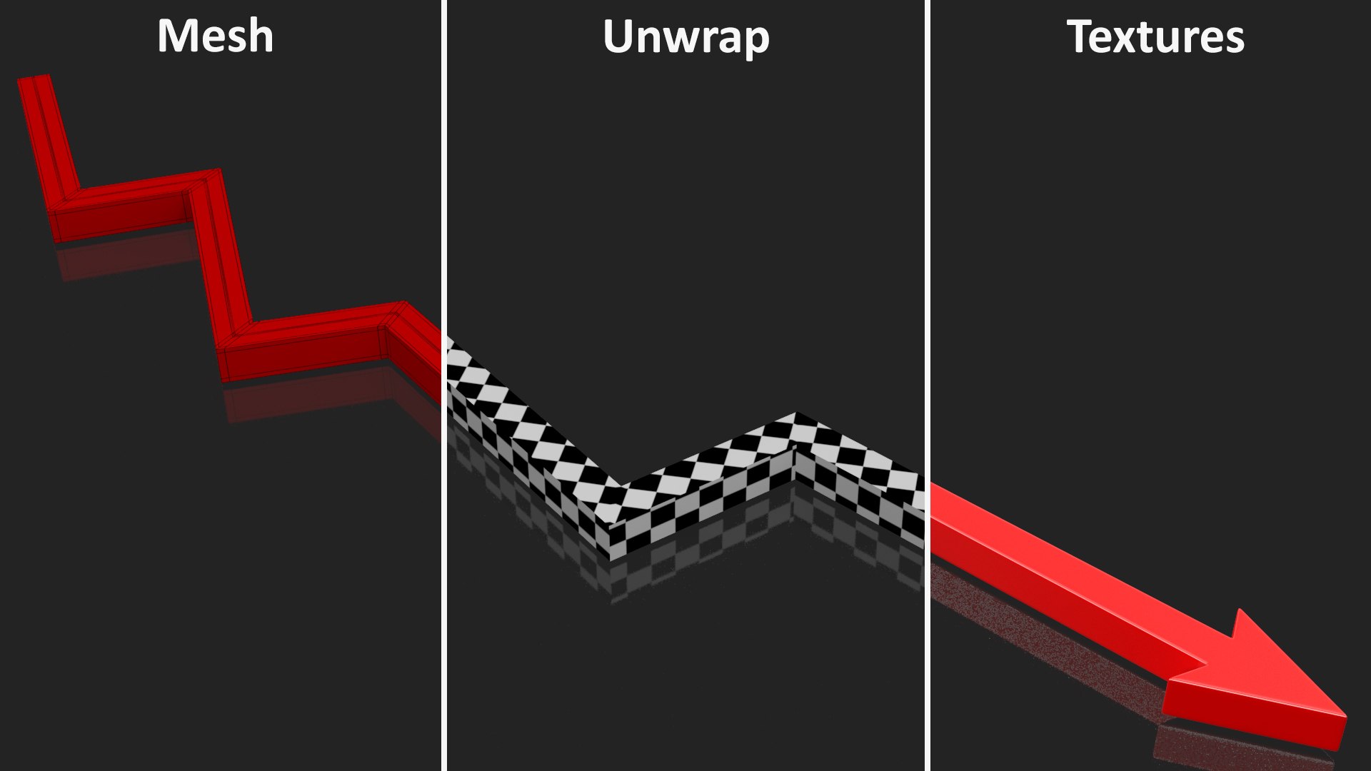 3D Arrow Graph - TurboSquid 1702980