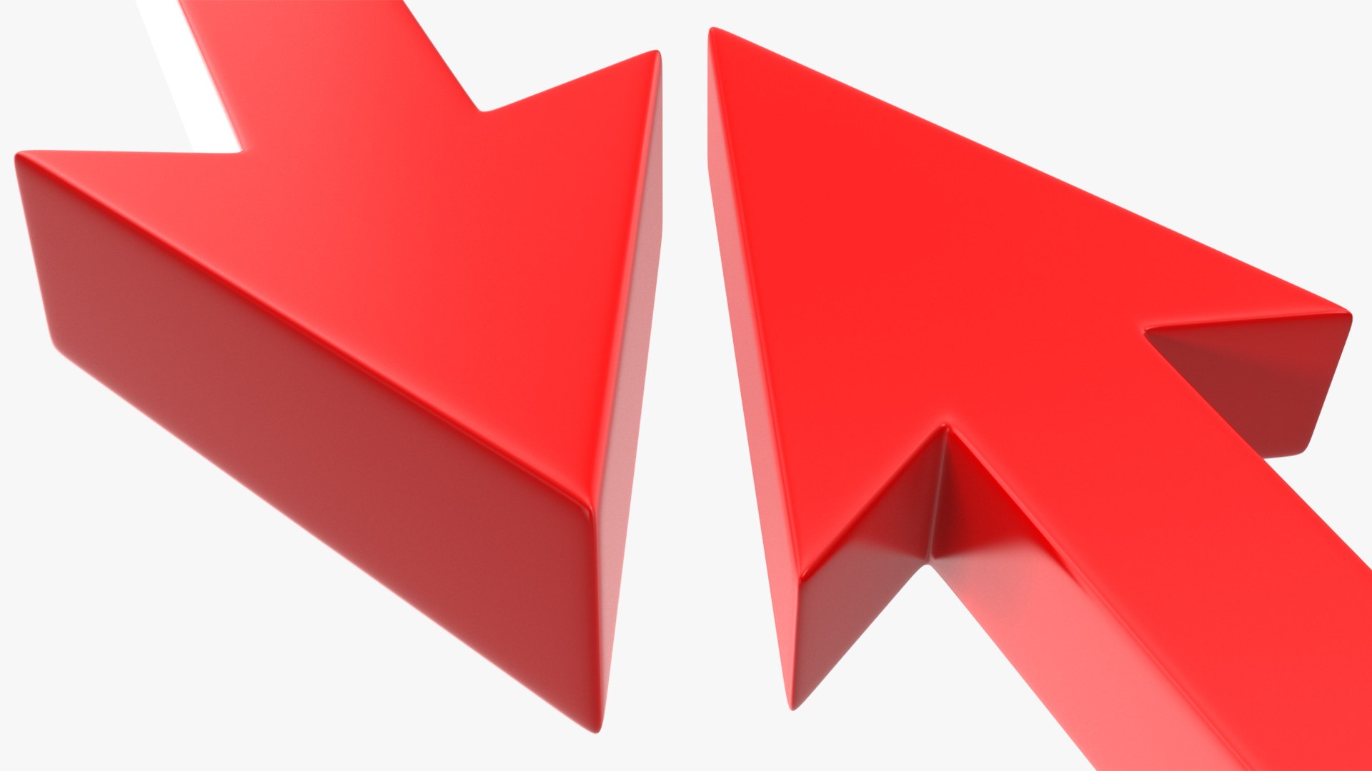 3D Arrow Graph - TurboSquid 1702980