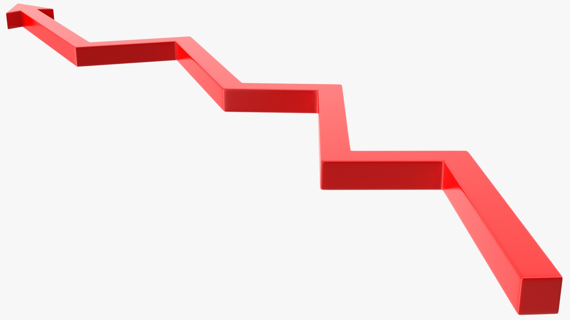 3D Arrow Graph - TurboSquid 1702980