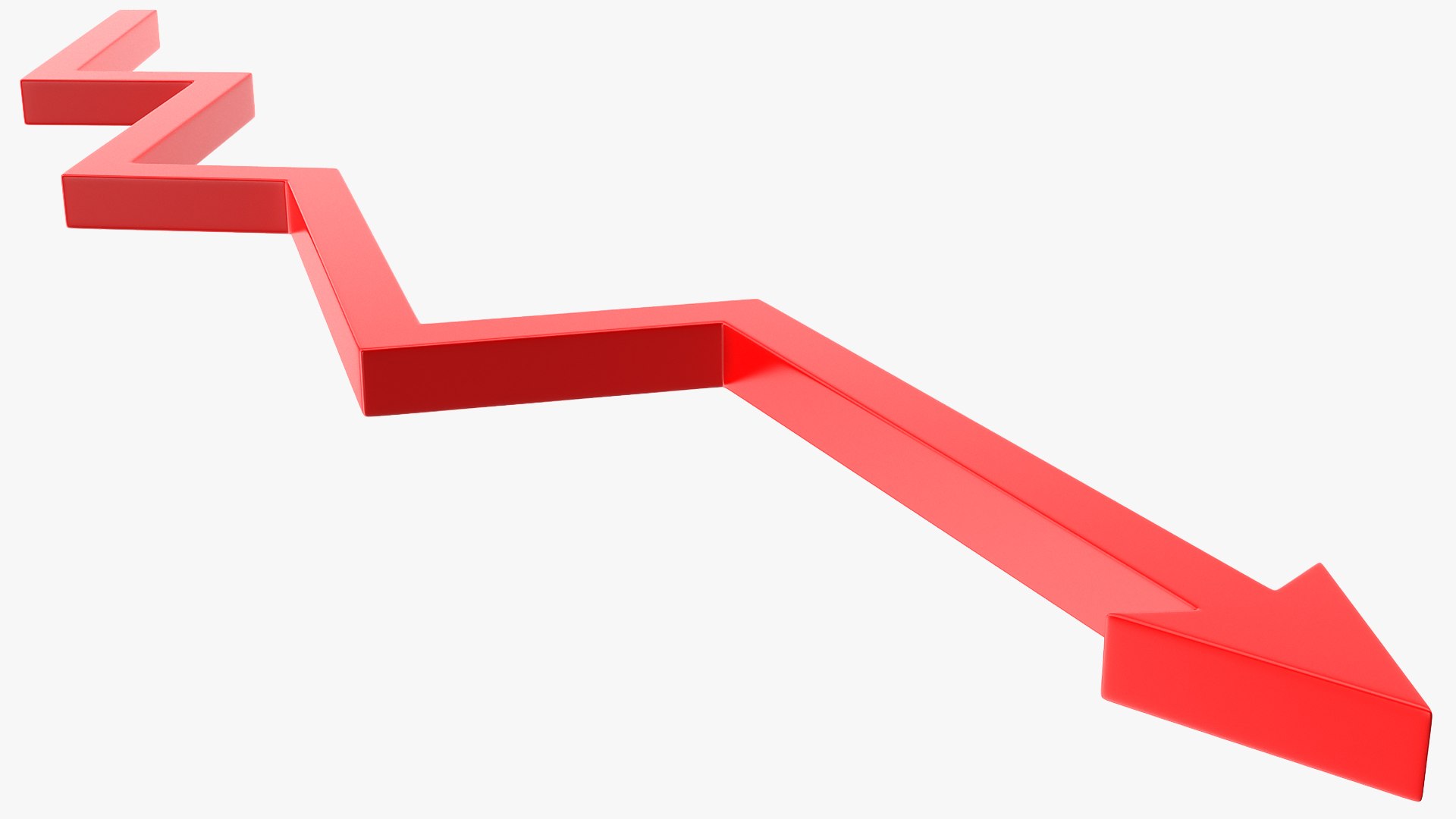 3D Arrow Graph - TurboSquid 1702980