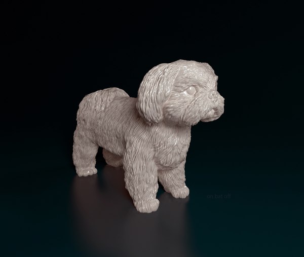 Dog STL Models for Download | TurboSquid