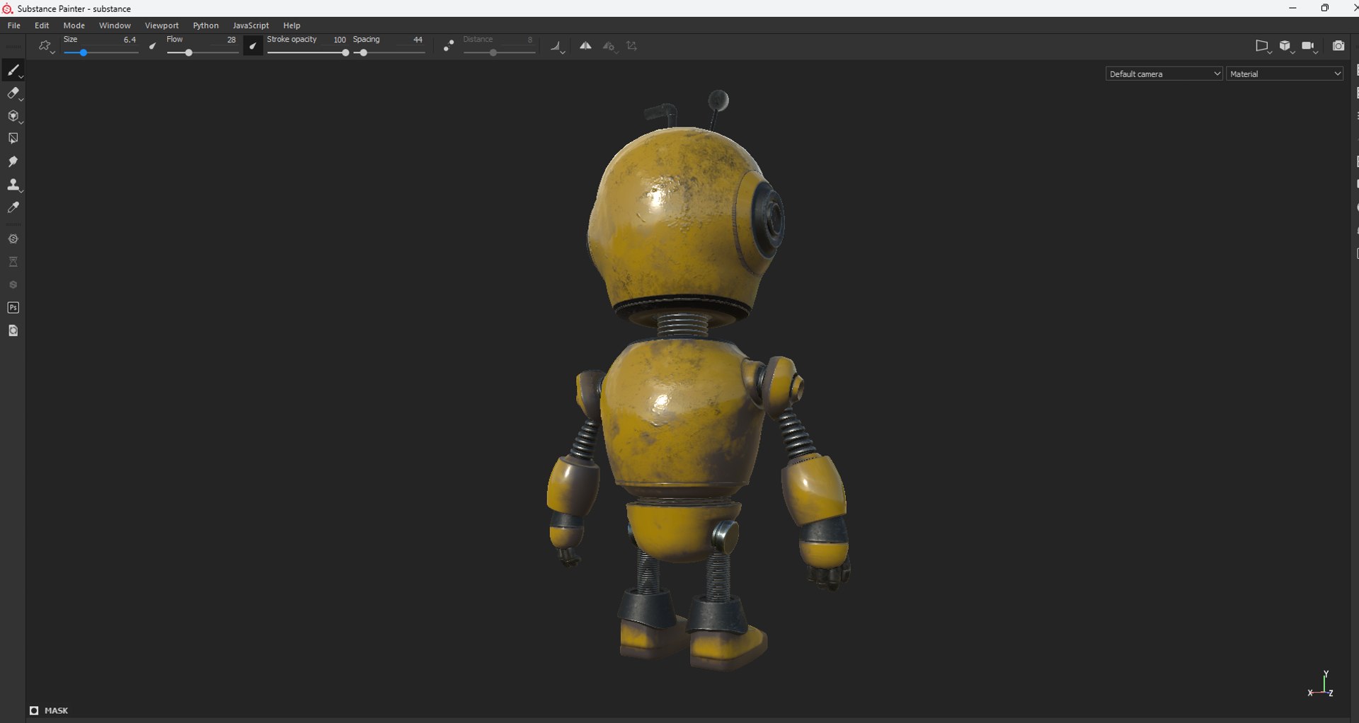 YELLOW ROBOT 3D Model - TurboSquid 2325773