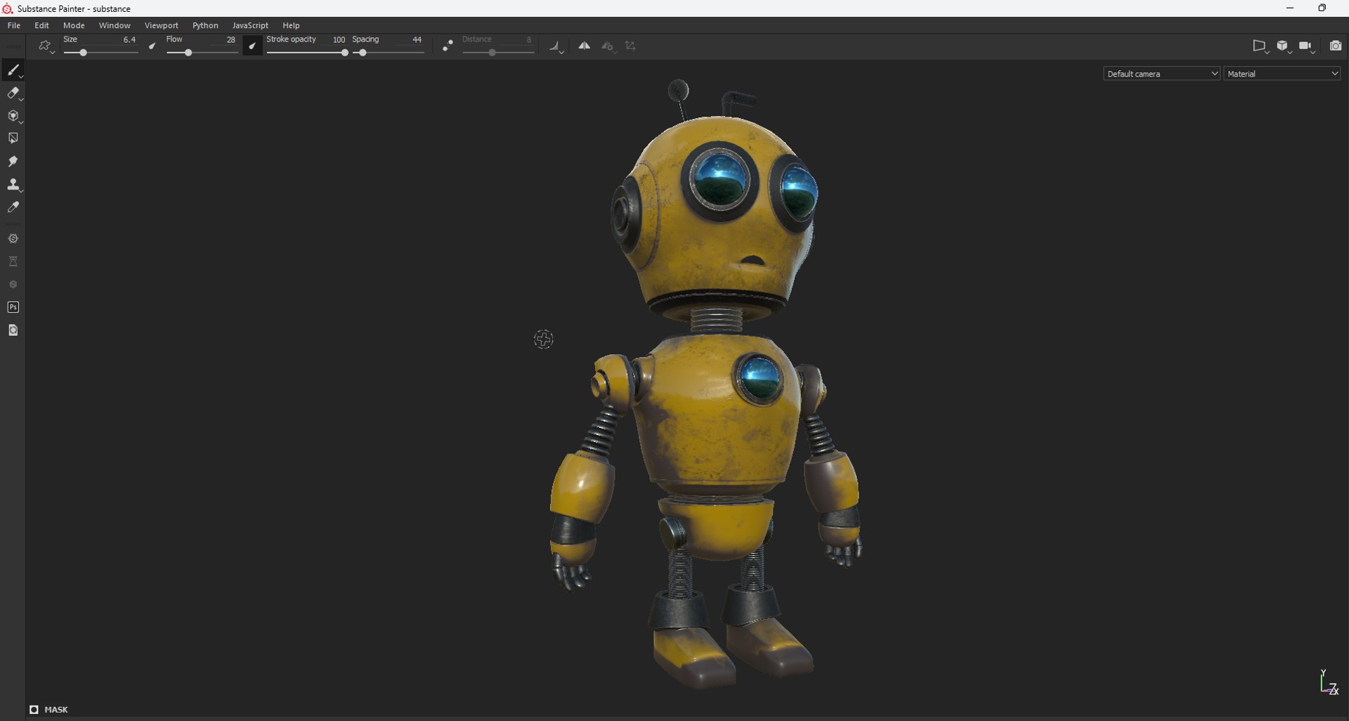 YELLOW ROBOT 3D Model - TurboSquid 2325773