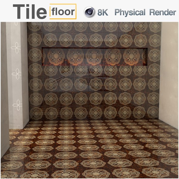 3D Texture PBR 8K Floor tiles C4D Physical Render 0089 - TurboSquid 1834675