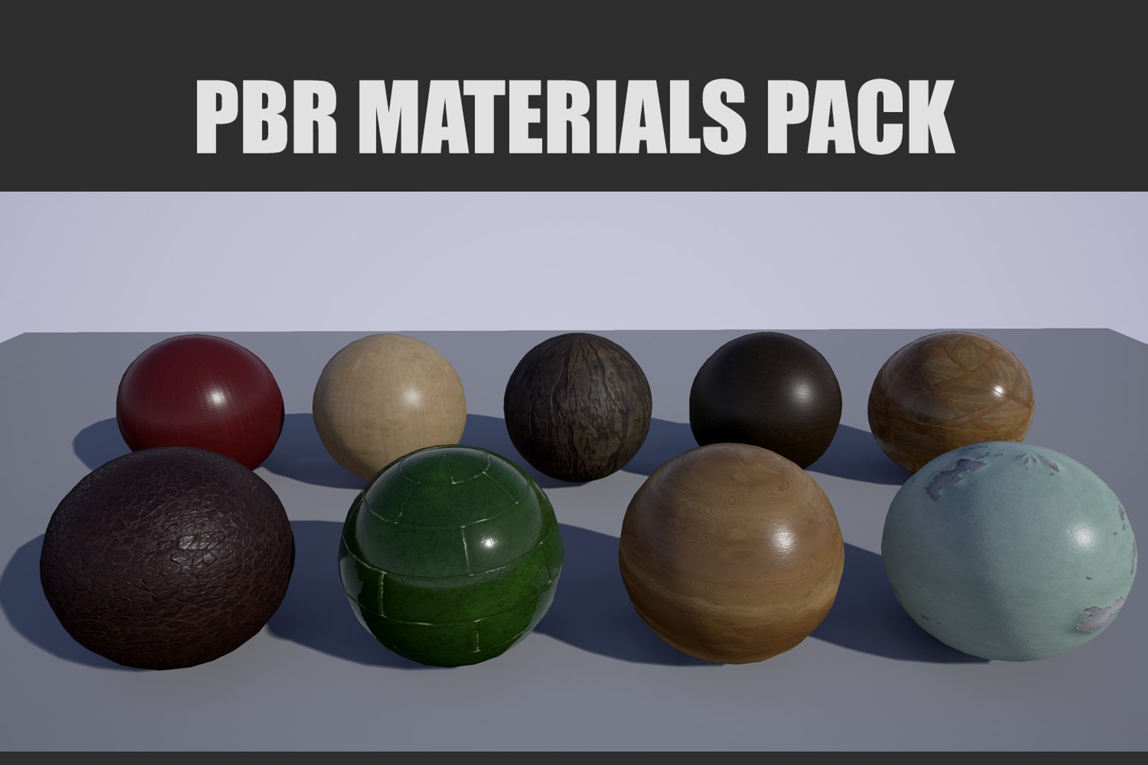 PBR Materials Pack 3D Model - TurboSquid 1826040