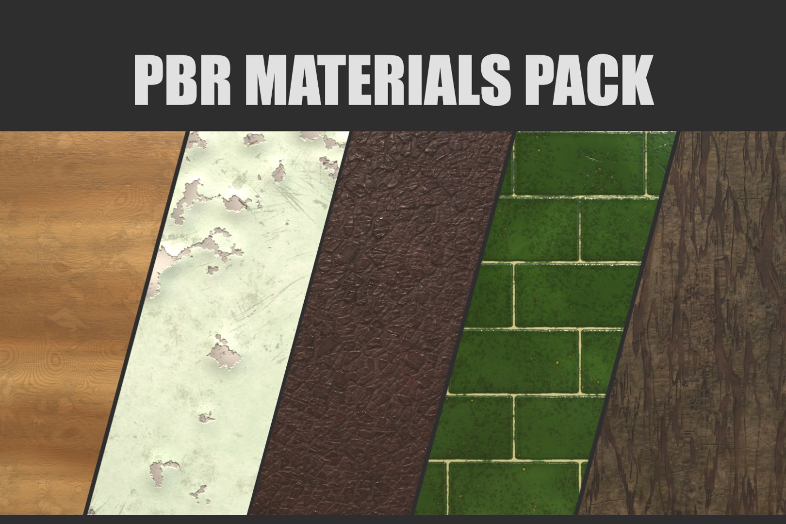 PBR Materials Pack 3D Model - TurboSquid 1826040