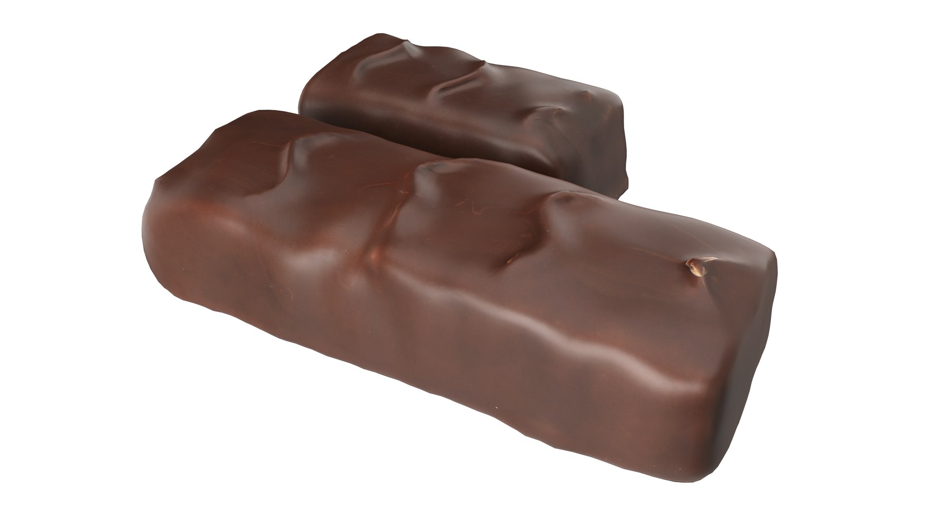 3D Chocolate Bar With Cut 01 Model - TurboSquid 2357227