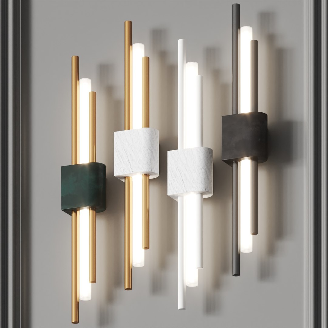 3D Wall Lamp Model - TurboSquid 1587617