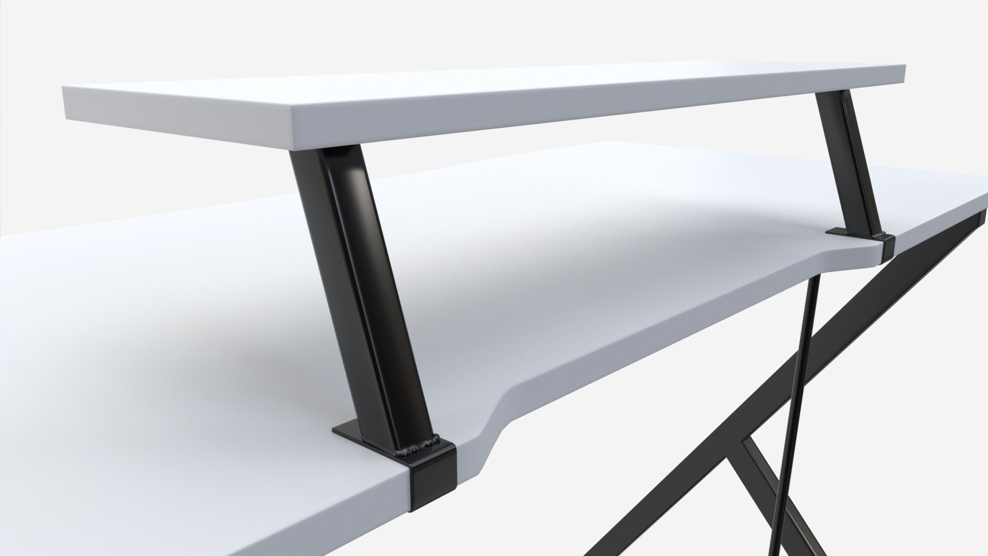 Gaming Home Computer Table Desk 3D - TurboSquid 1988281