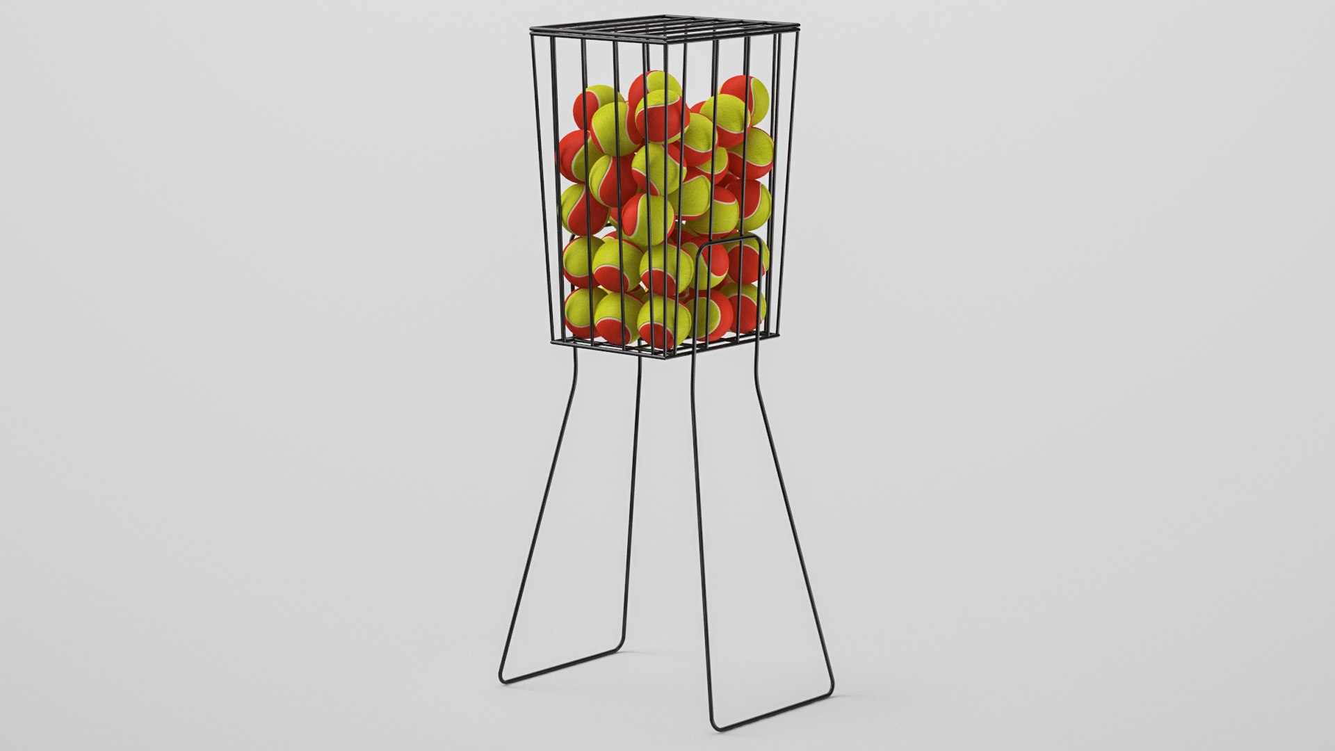 Tennis Balls Pick Up Hopper Model - TurboSquid 2029904
