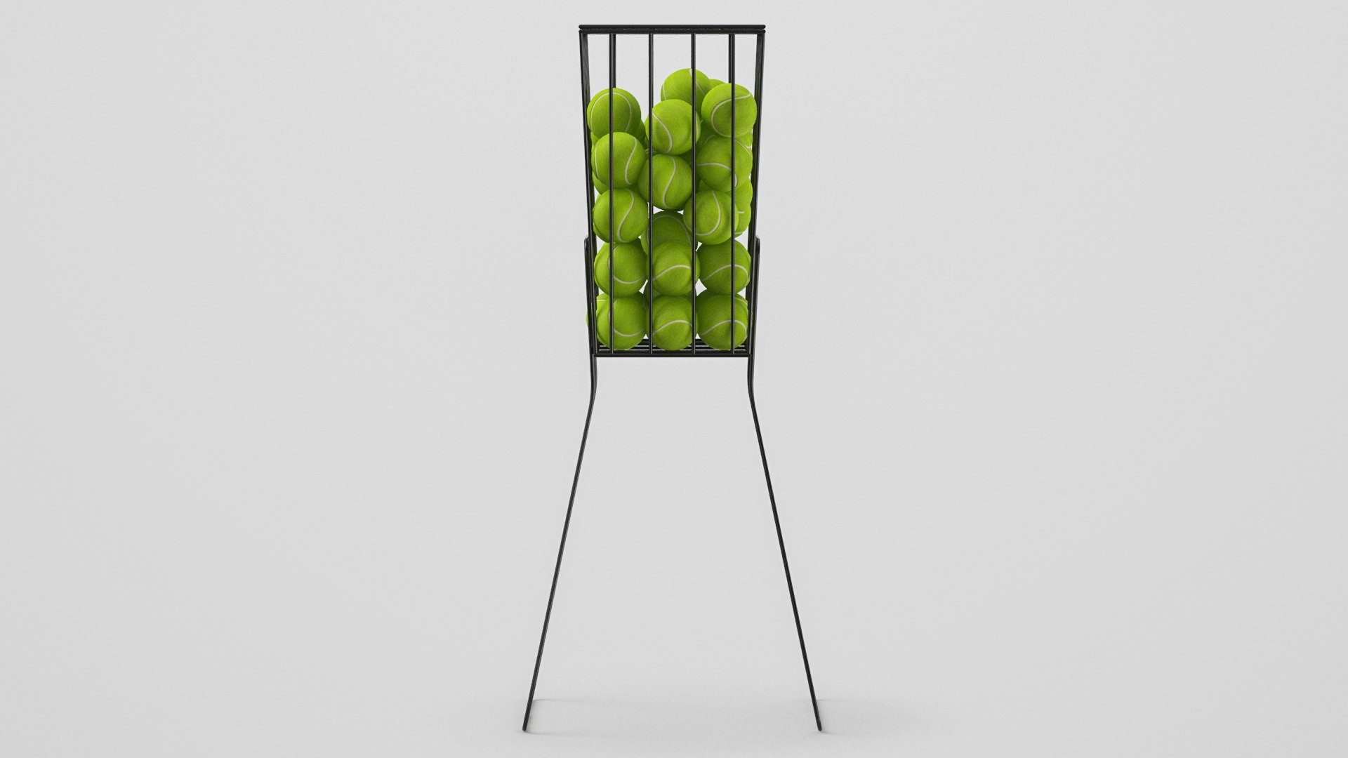 Tennis Balls Pick Up Hopper Model - TurboSquid 2029904