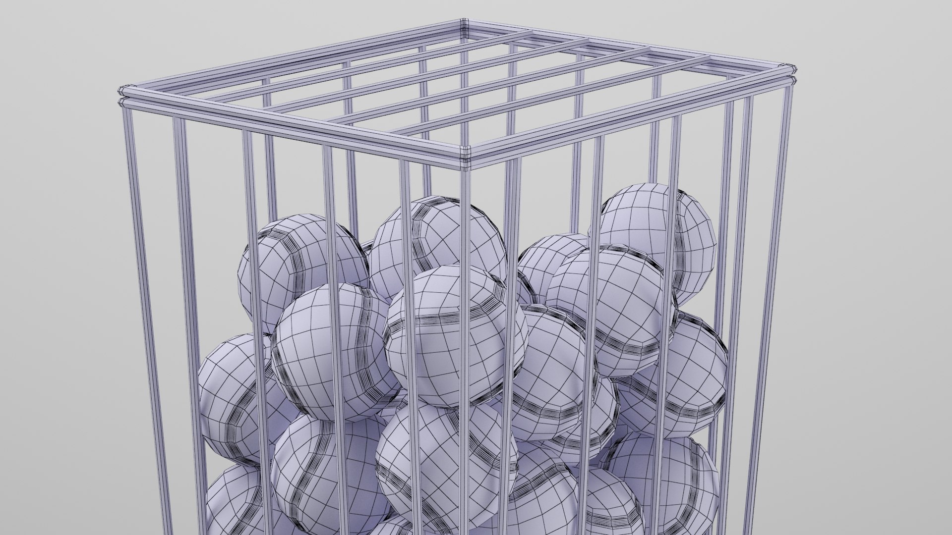 Tennis Balls Pick Up Hopper Model - TurboSquid 2029904