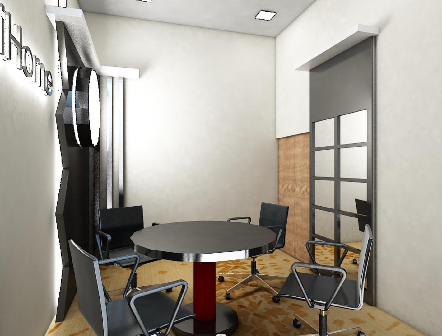 3D Model Podcast Room - TurboSquid 2410786