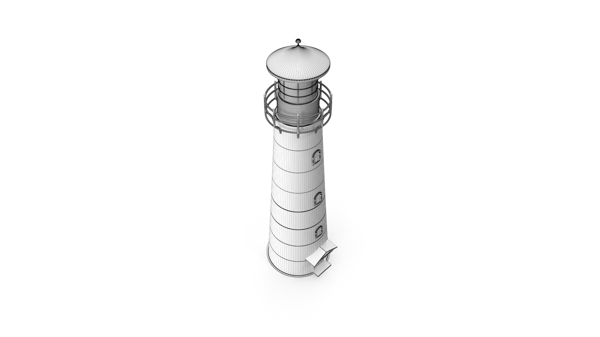 3D Lighthouse - TurboSquid 2135446