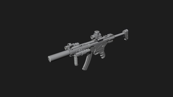 MP5 3D Models for Download | TurboSquid