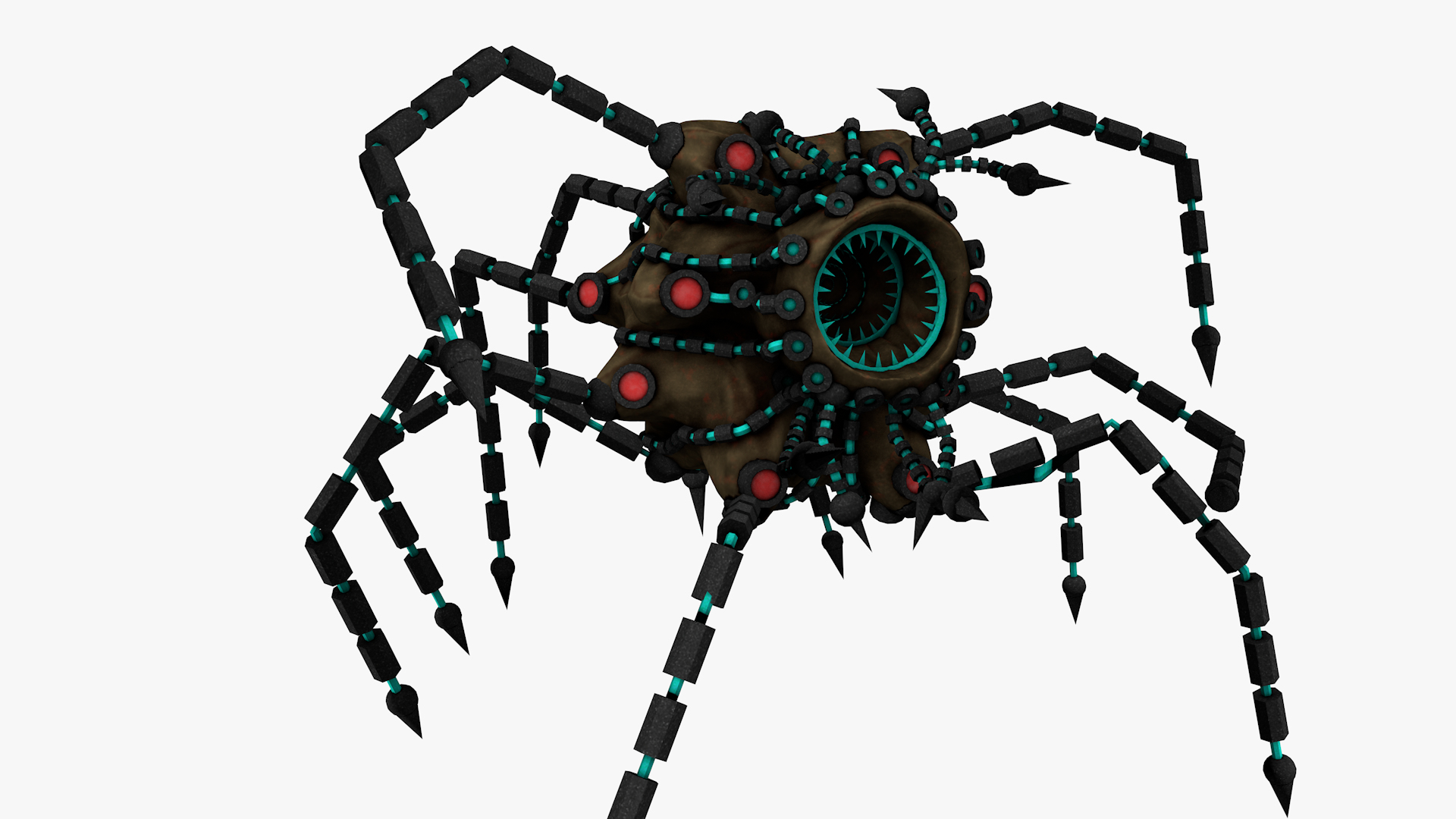 Cyberpunk Spider Monster 3D - TurboSquid 2159779