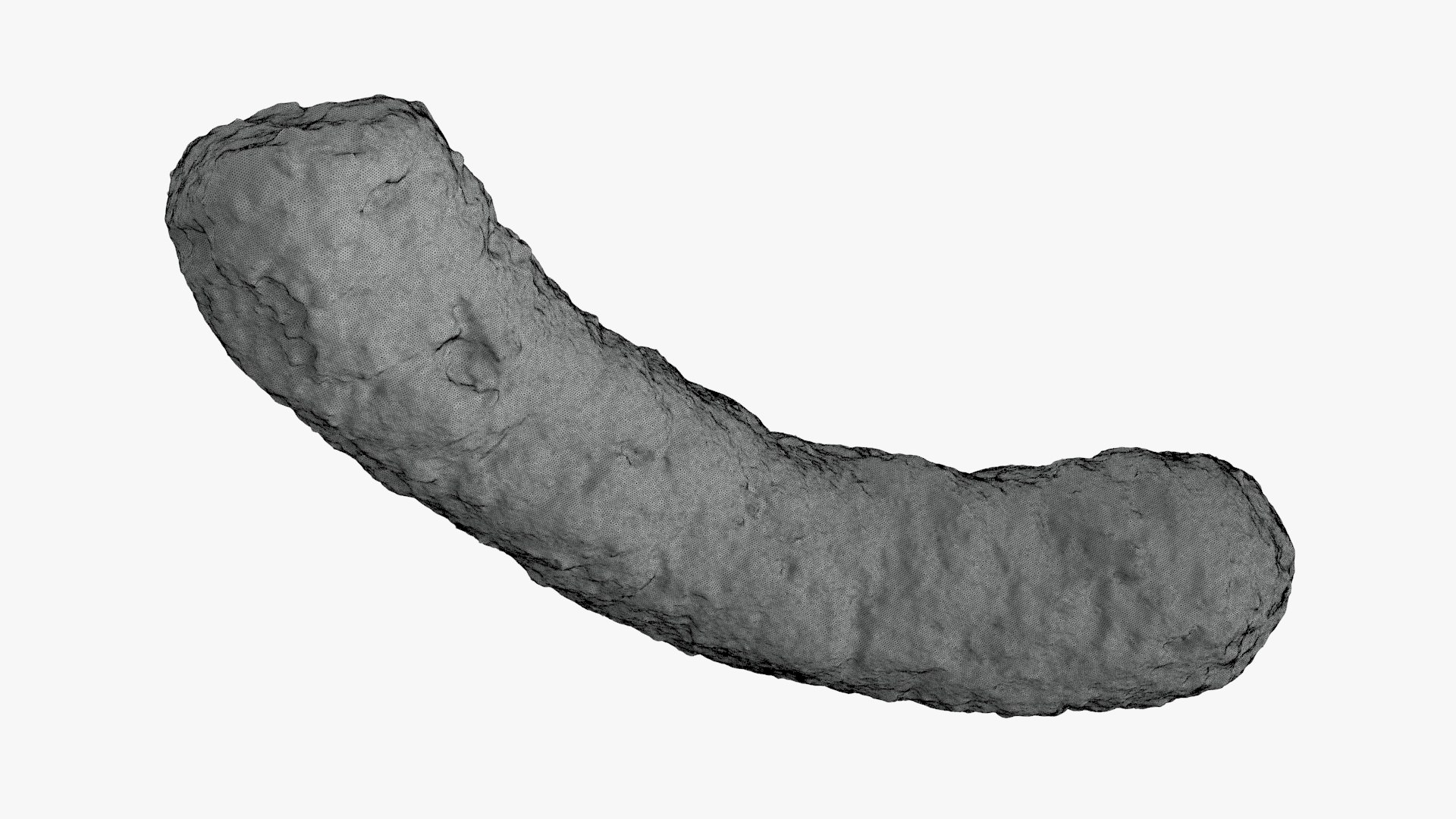 3D Cheese Puff 01 For 3D Print Model - TurboSquid 2375100