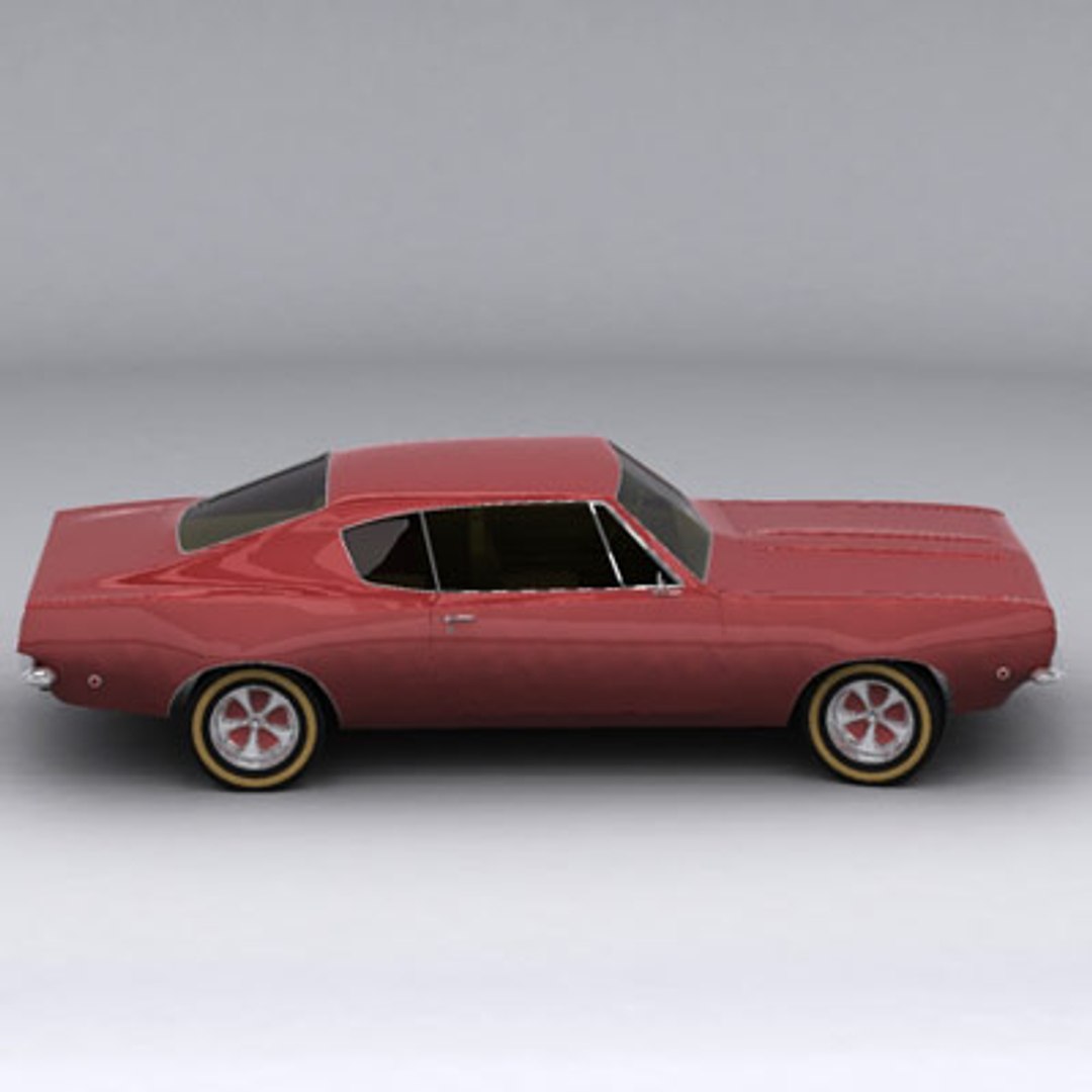 3d Max Cuda Barracuda 1968