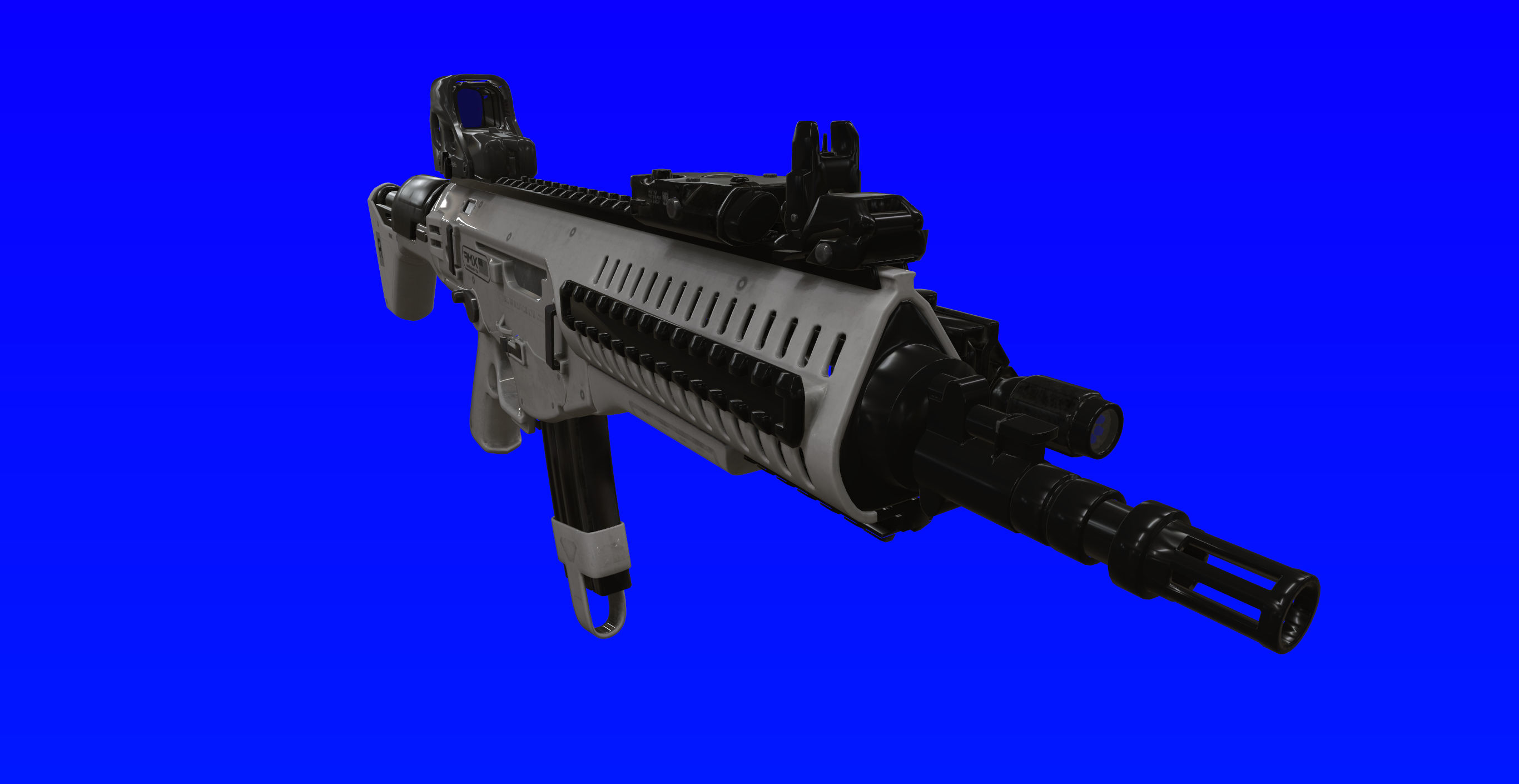 AMX Assault Rifle 3D machine gun model - TurboSquid 1870174