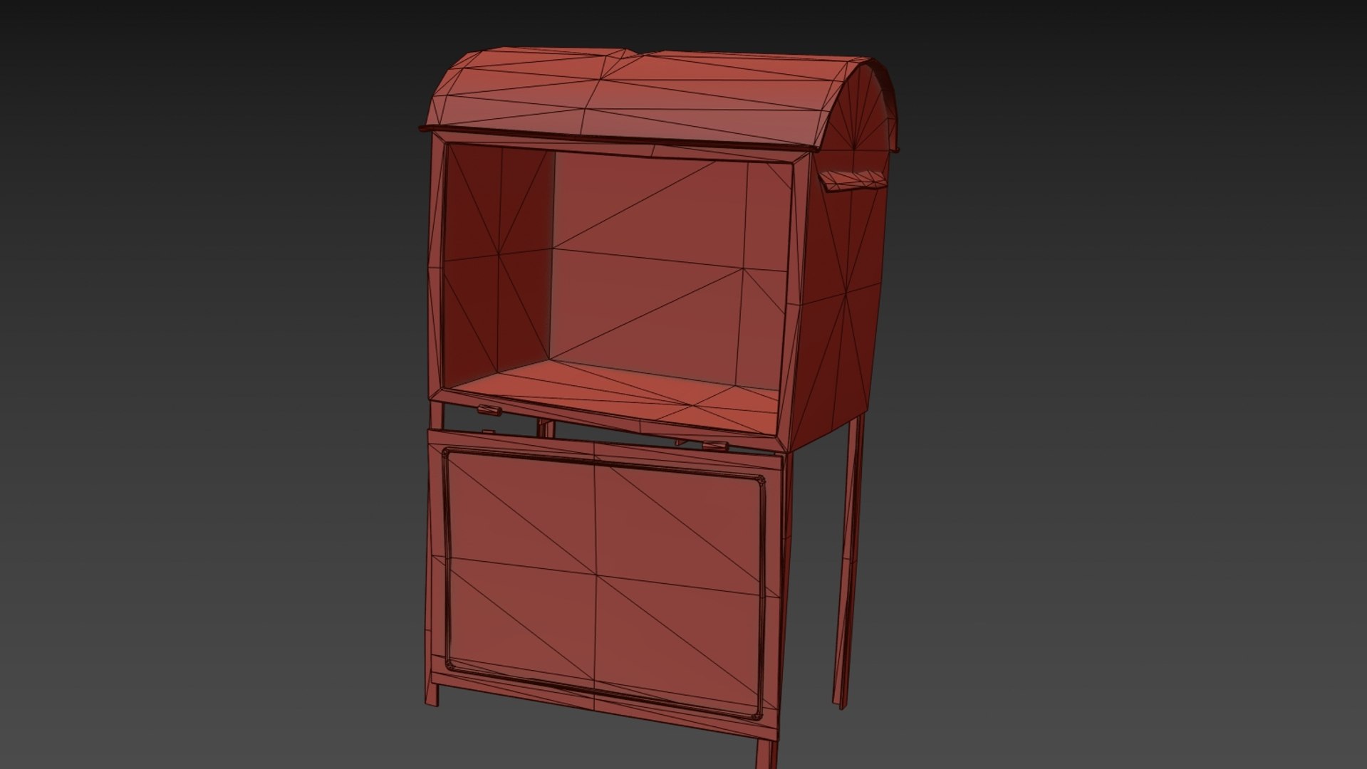 Post Box 01 01 D 3D model - TurboSquid 1764544