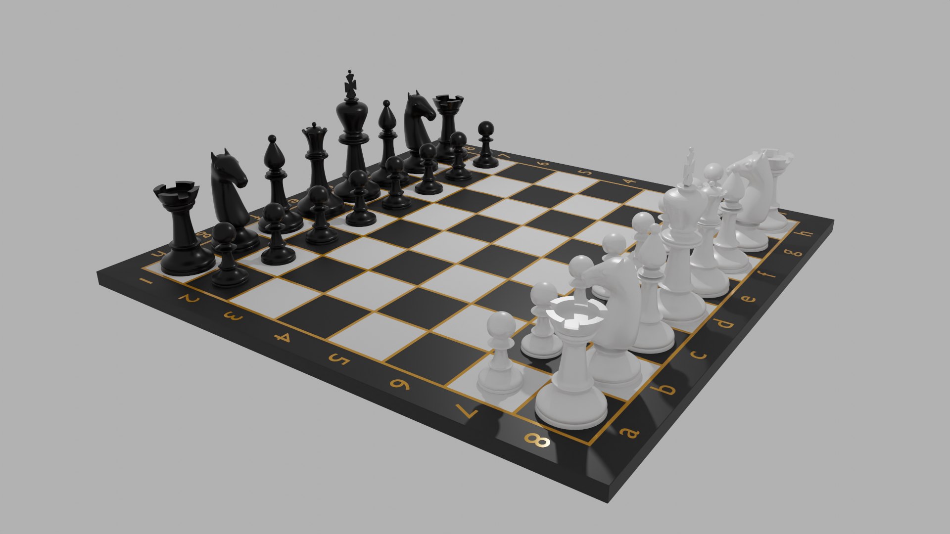 Free Chess Model 3D Model - TurboSquid 1810114