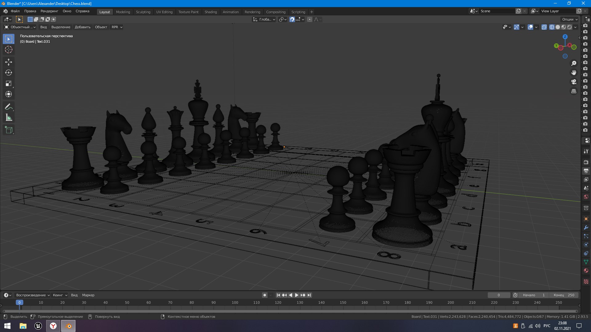 Free Chess Model 3D Model - TurboSquid 1810114