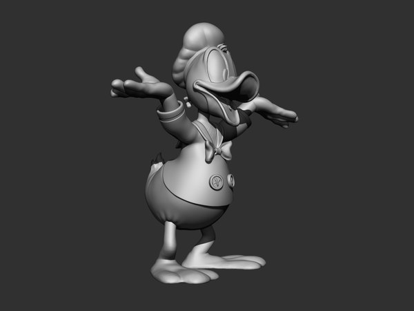 Donald duck 3D model - TurboSquid 1305660