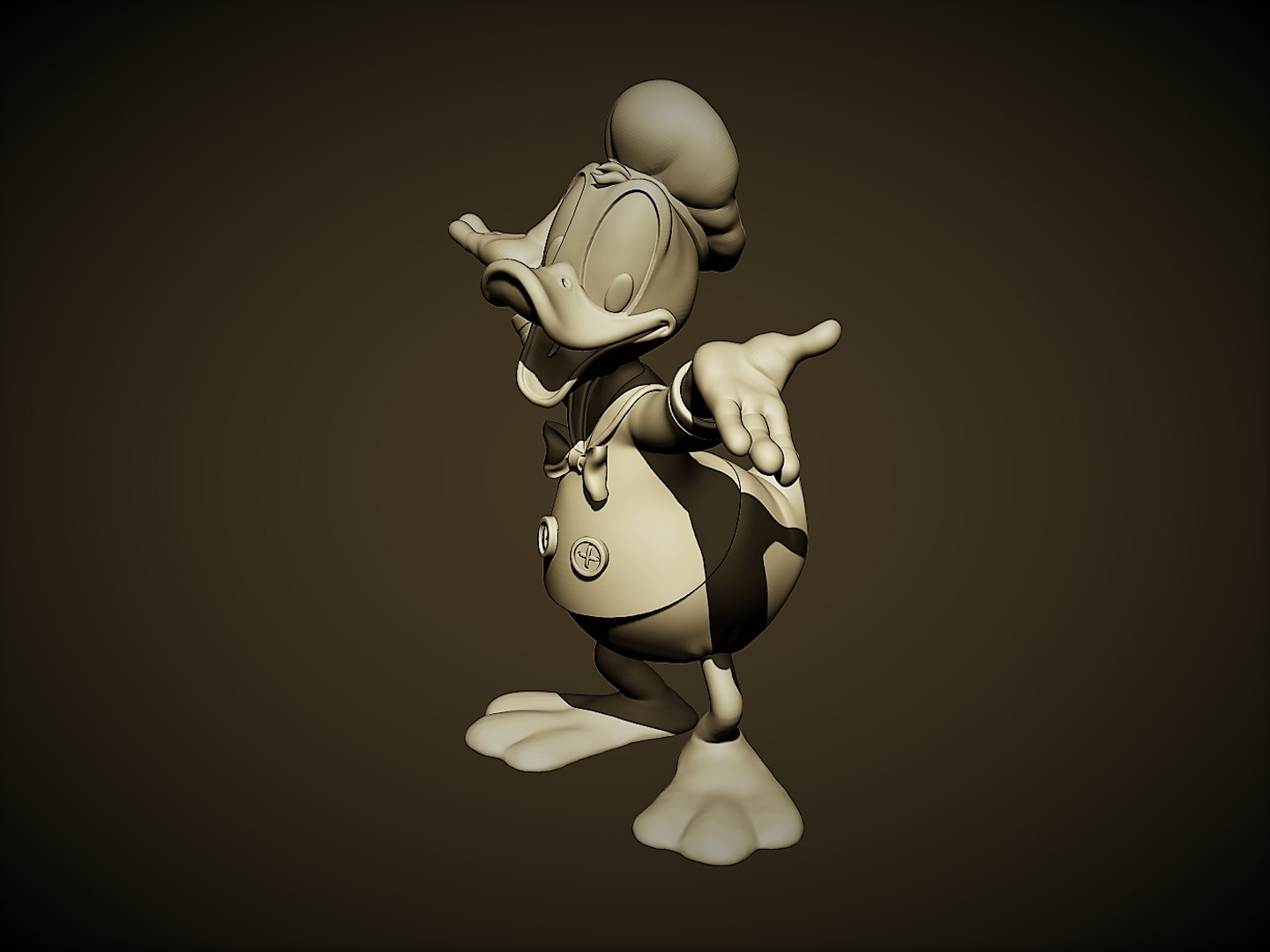 Donald Duck 3D Model - TurboSquid 1305660