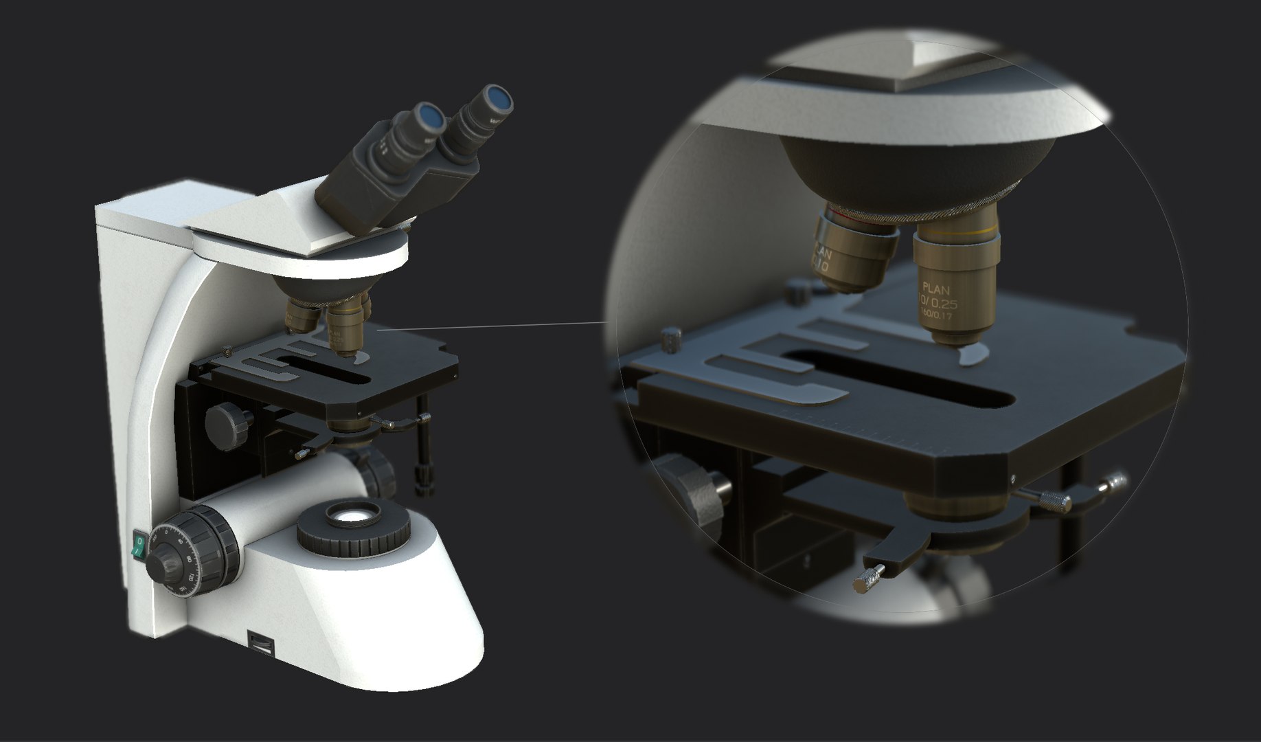 Microscopie 3D Model - TurboSquid 1873526