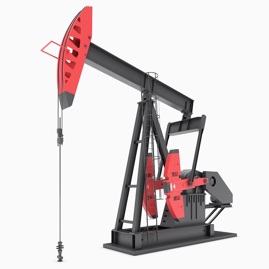 3D Oil Pump Jack Model - TurboSquid 1214193