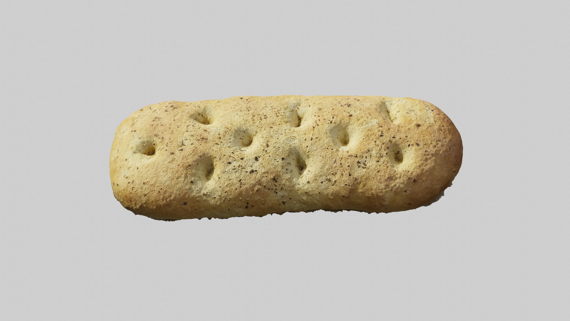 Focaccia 3D model - TurboSquid 1900076