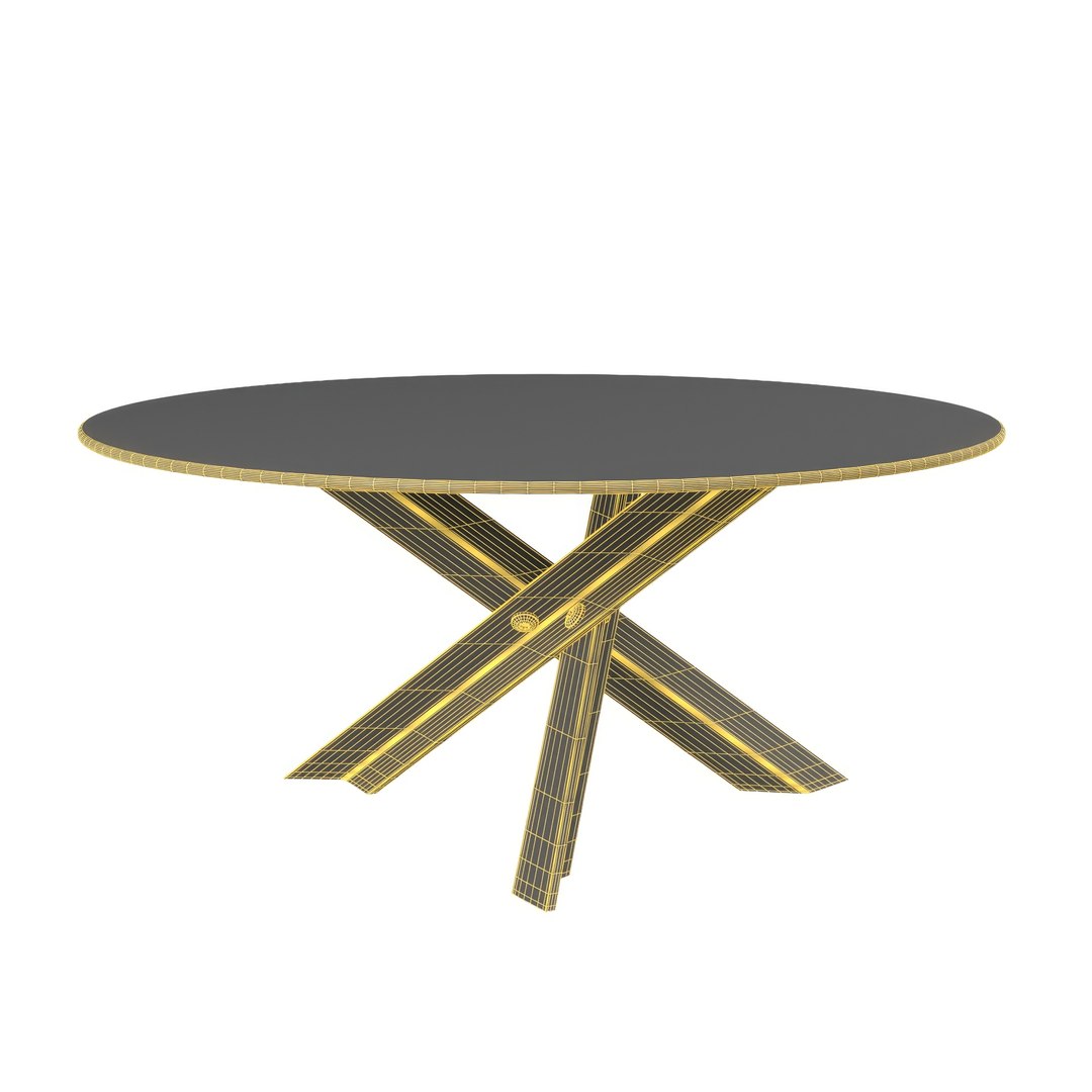 3D Bolt Dining Table By B And B Italia - TurboSquid 2119982