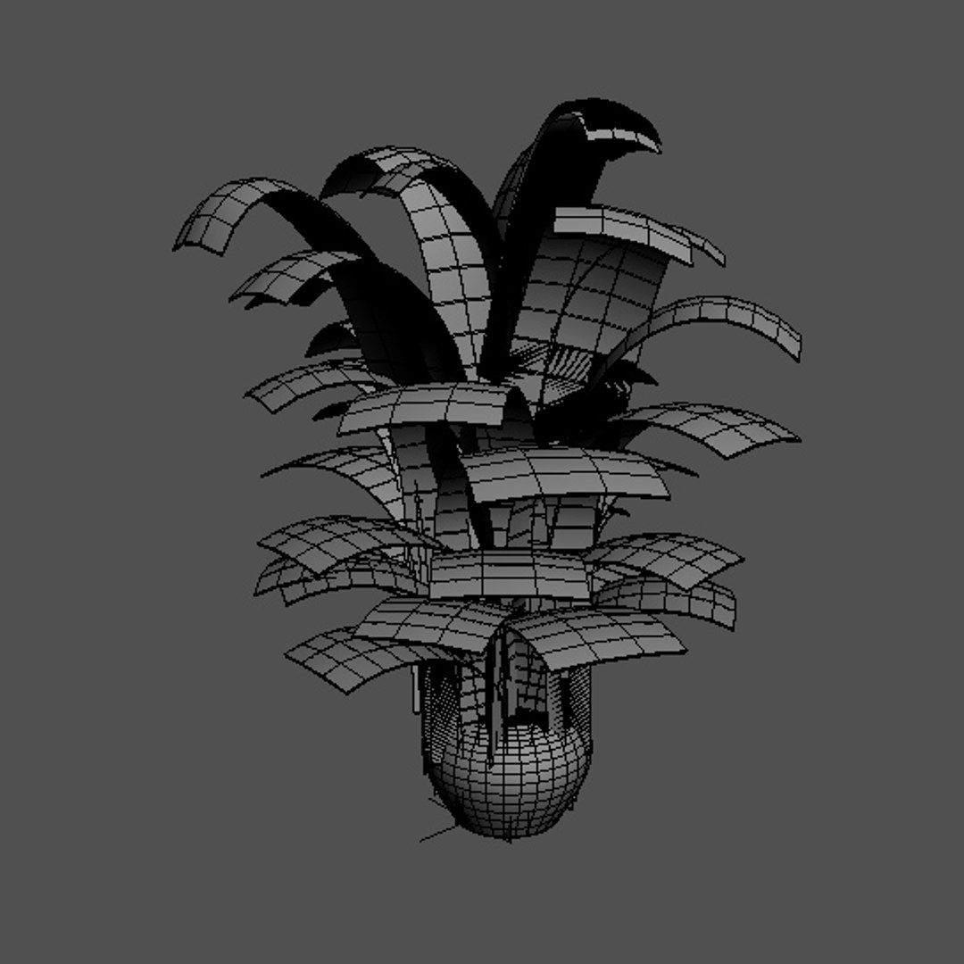 3d small plant model