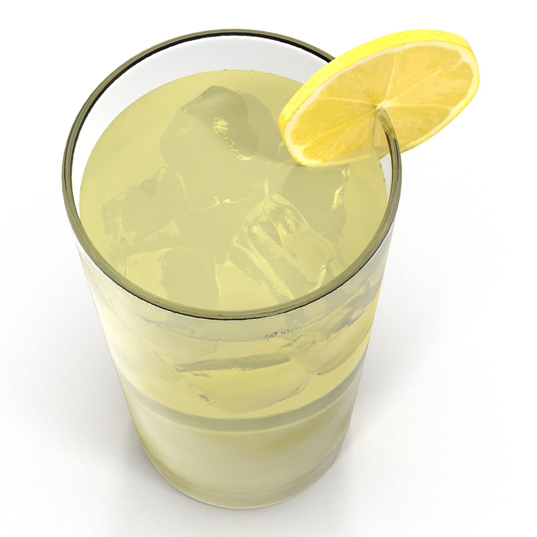 glass lemonade modeled max