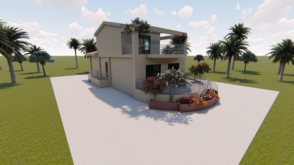 modelo 3d Revit Villa House - TurboSquid 1473305