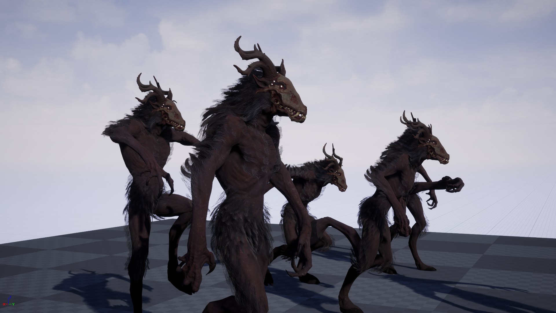 Forest Wendigo 3D Model - TurboSquid 2185334
