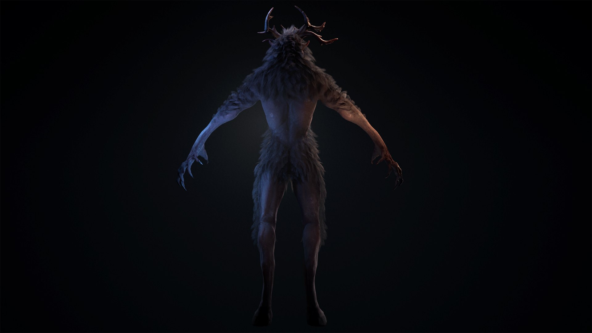 Forest Wendigo 3D Model - TurboSquid 2185334