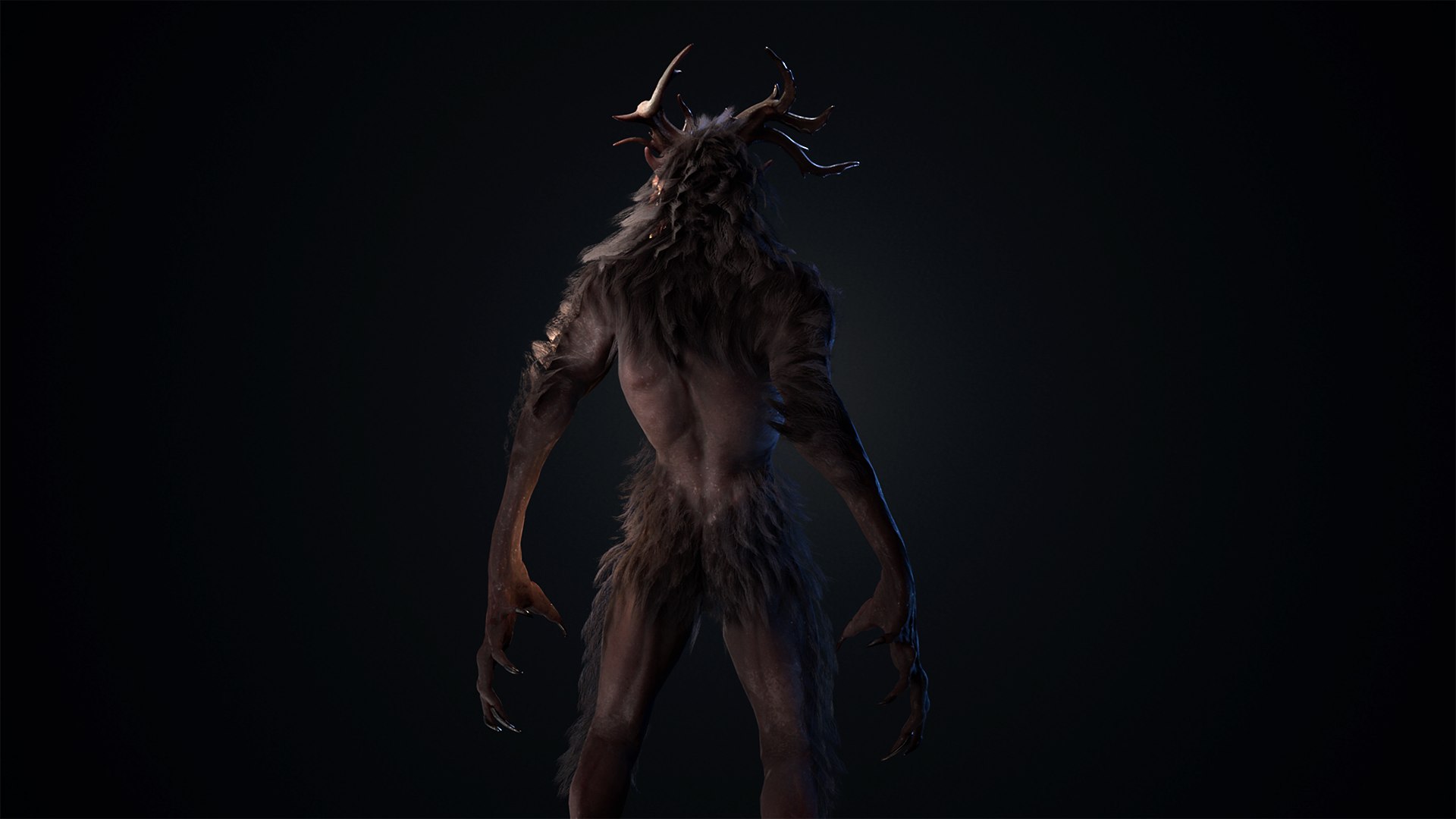 Forest Wendigo 3D Model - TurboSquid 2185334