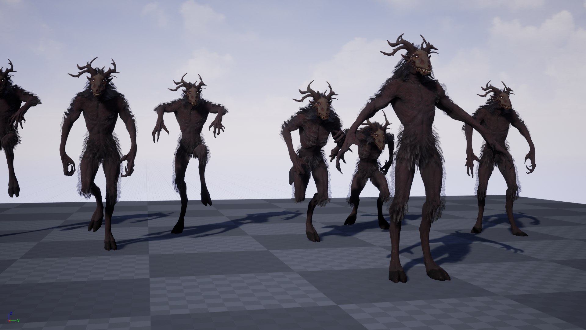 Forest Wendigo 3D Model - TurboSquid 2185334