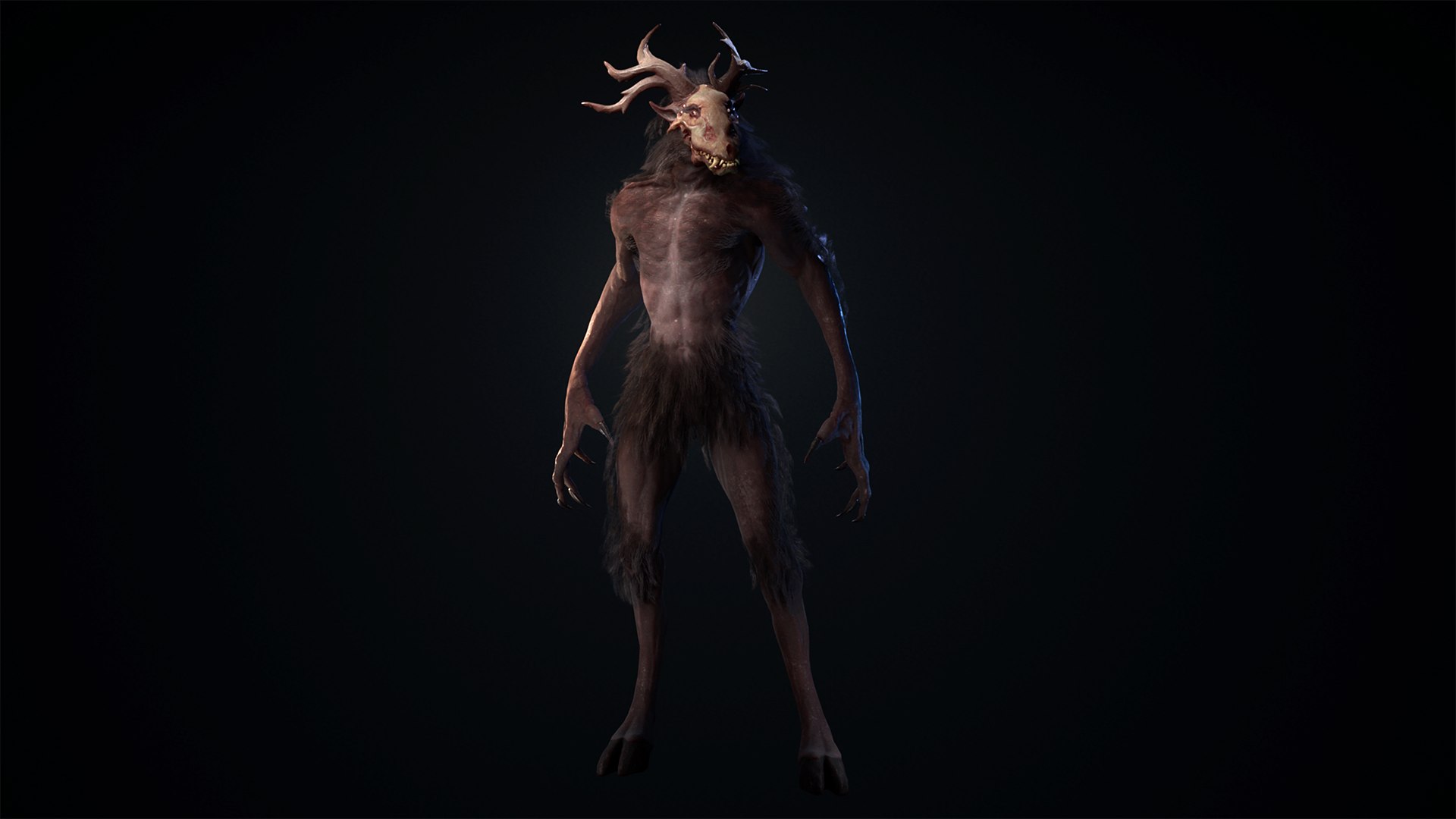 Forest Wendigo 3D Model - TurboSquid 2185334