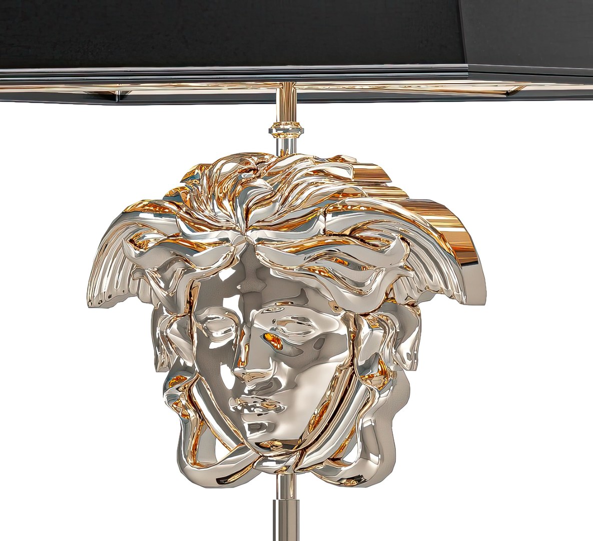 3D Versace Home Medusa Table Lamp - TurboSquid 2110877