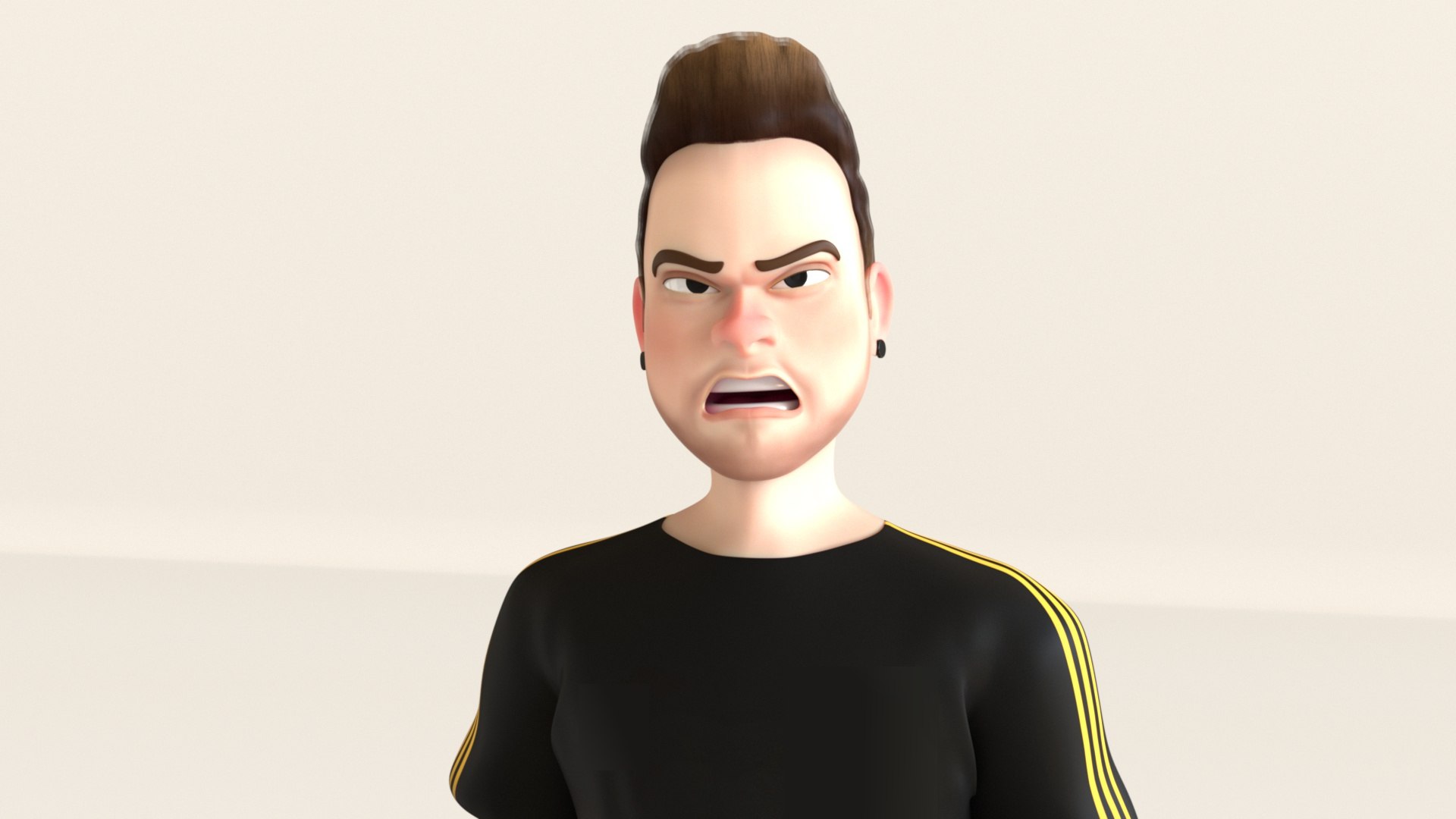 Male Character Toon 3D Model - TurboSquid 2211605