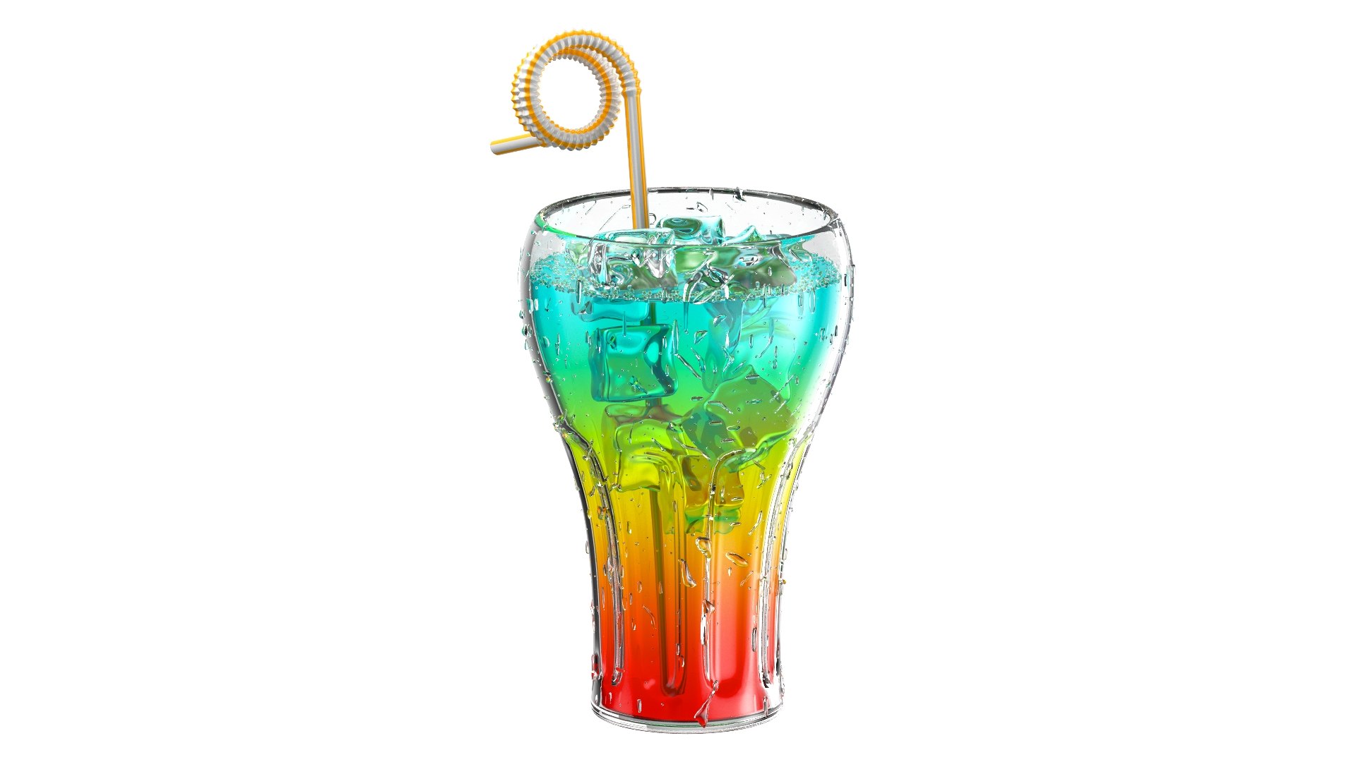 Cocktail Juice Tropical 3D Model - TurboSquid 1973437